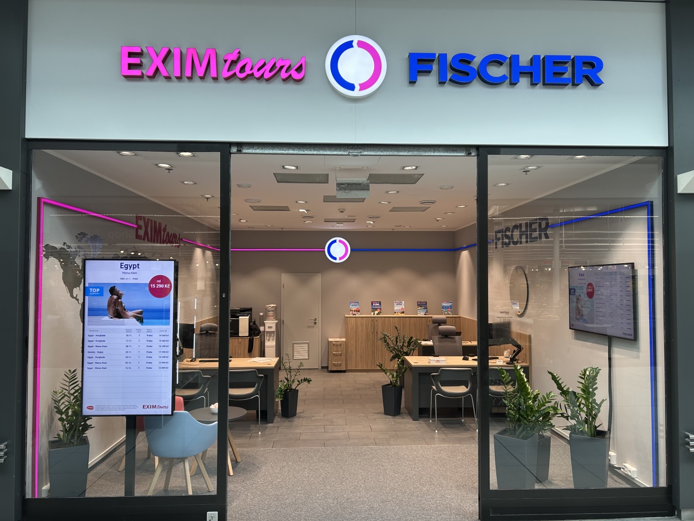 Pobočka Ostrava - Futurum | EXIM TOURS